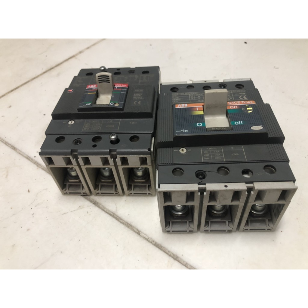 ขาย เมน เบรกเกอร์ สามเฟส Main Breaker 3P ABB รุ่น T3N 250 ขนาด 200 Amp ...