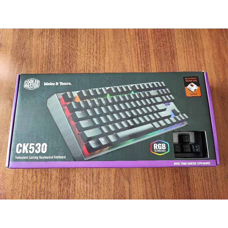 Cooler master CK530 TKL Gaming Mechanical Keyboard | Shopee Thailand
