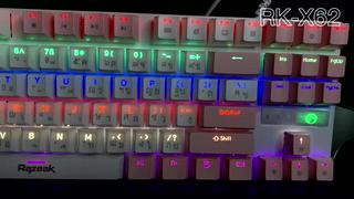 KEYBOARD RK-X62 คีย์บอร์ด รุ่น RK-X62 | METAL MECHANICAL KEYBOARD ...