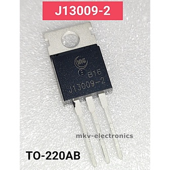 (2ตัว) J13009-2 , FJP13009 , 13009 , E13009 , MJE13009 , TRANSISTOR NPN 8A 700V TO-220AB (รหัส ...