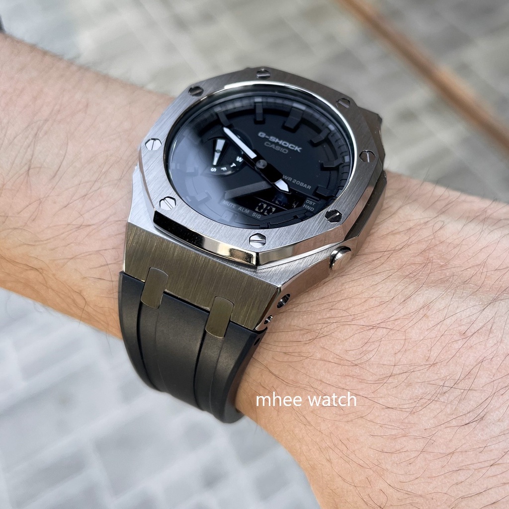 G-Shock Gun Metal AP Style Gen3 (GA-2100SKE) All Black Dial | Shopee ...