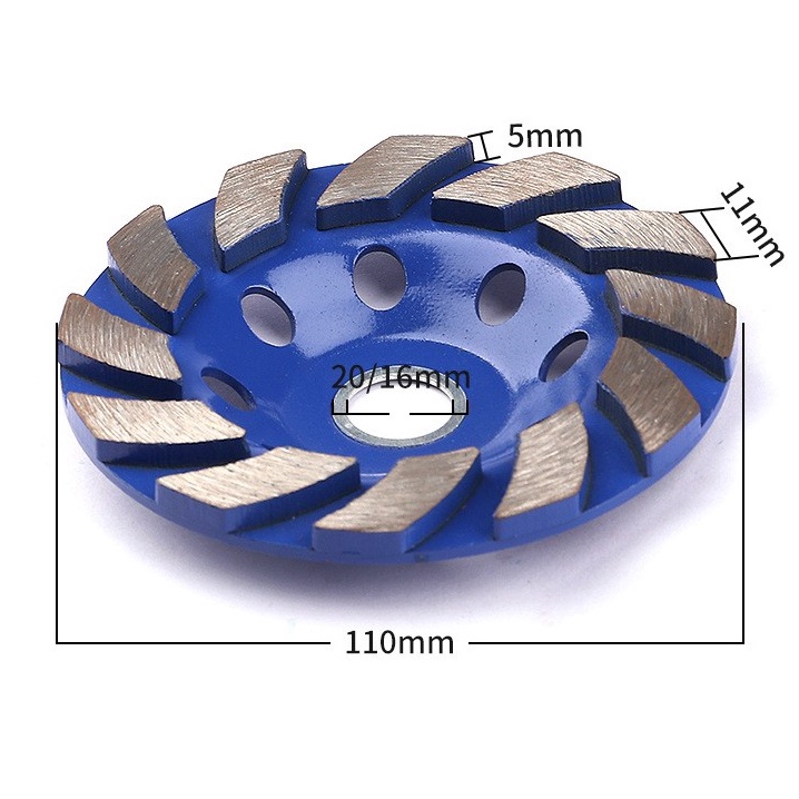 ใบเพชร ใบเจียรเพชร ใบเเจียบัว ใบขัดปูน ขนาด 4" Stone Diamond ...