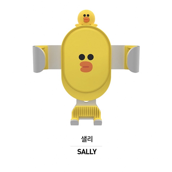 Line Friends / Figure Phone Holder for Car - Brown, Sally / stand ...