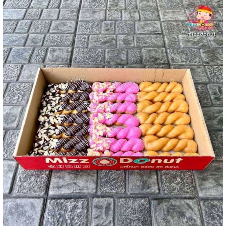 โดนัทเกลียว ขนมโดนัทMizzdonut | Shopee Thailand