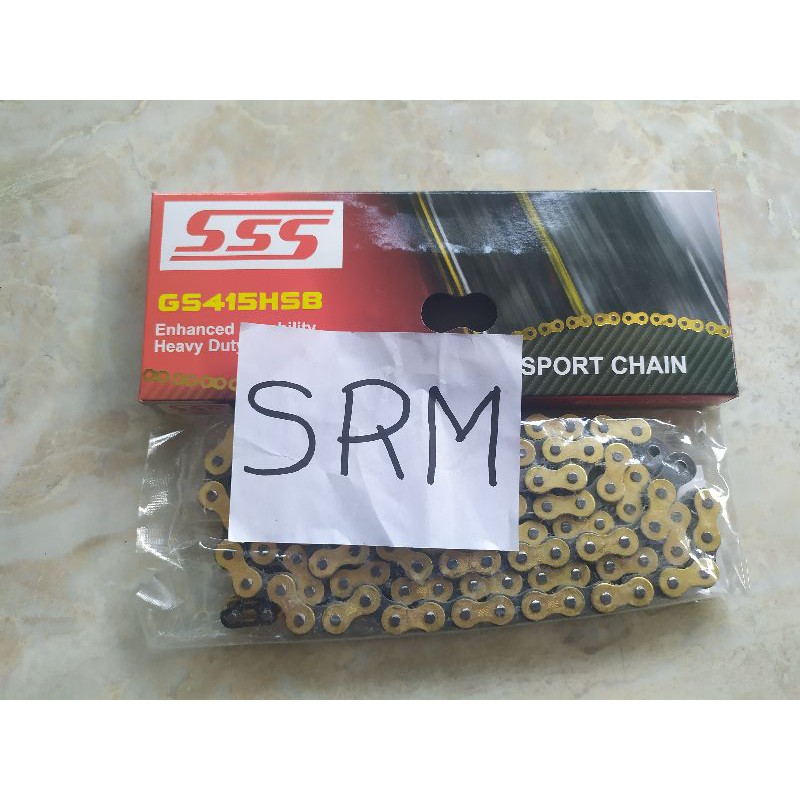 สายโซ่ SSS GS 415 HSB x 110 สีทอง แบบบาง | Shopee Thailand