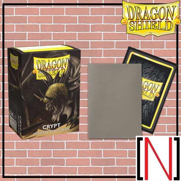 [Sleeve][ซองใส่การ์ด] DragonShield - Matte Dual Crypt 100ใบ [MTG ...