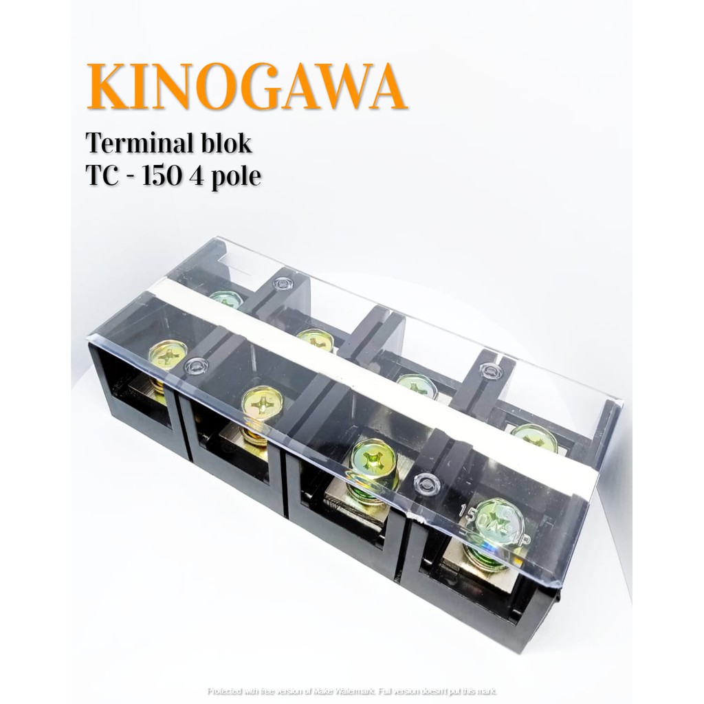 Tc-150 4P เทอร์มินัลบล็อก - KINOGAWA | Shopee Thailand