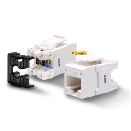 LINK รุ่น US-1006A : CAT 6 RJ45 Slim White JACK Color Changeable ตัว ...