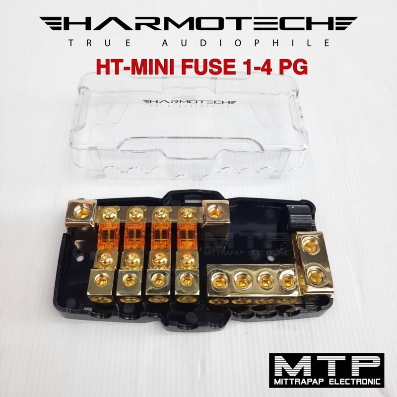 ฟิวส์เครื่องเสียง HARMOTECH HT-MINI FUSE 1-4 PG เข้า 1 ออก 4 | Shopee ...