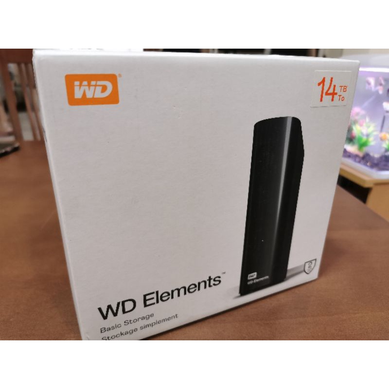 External Harddisk 14TB WD Elements | Shopee Thailand