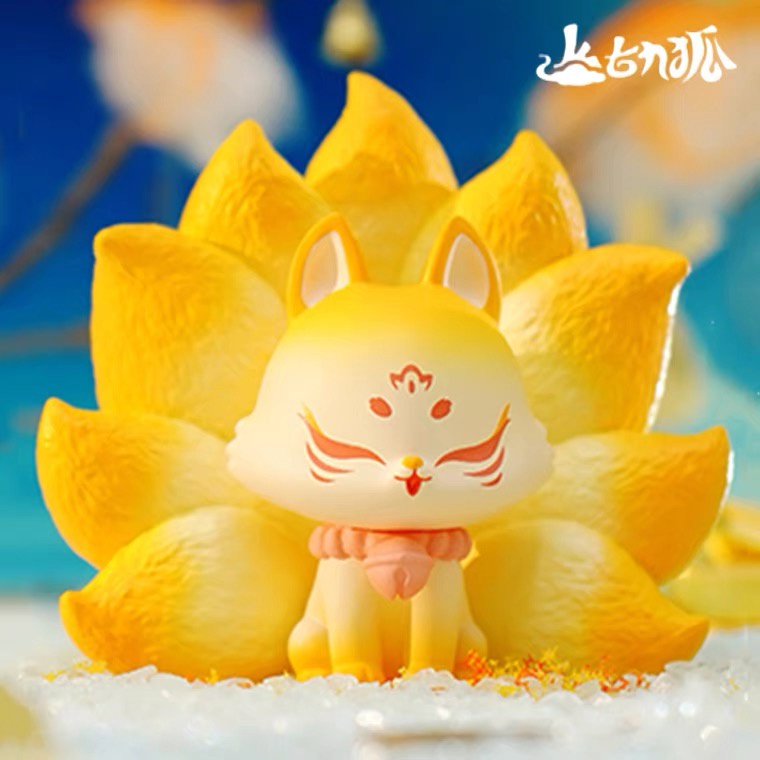 [ของแท้] ตุ๊กตาฟิกเกอร์ Ancient Fox Auspicious Omen Series น่ารัก ...