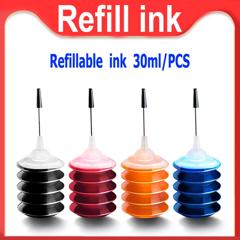 HP 63 65 67 678 680 682 901 61 60 21 22 46 704 704 803 Canon 740 741 745 746 810 811 หมึกเติม ...