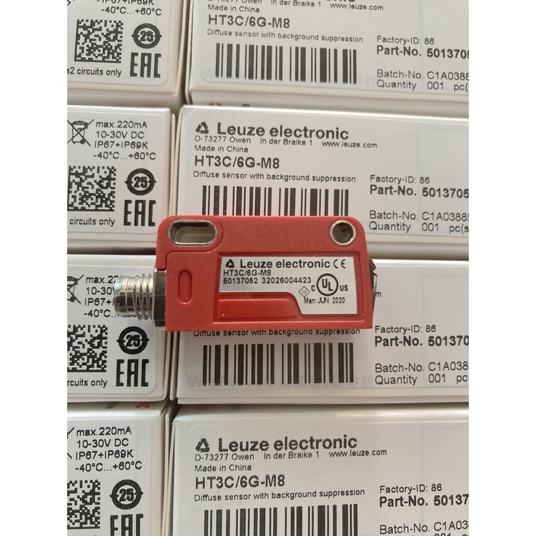 เซนเซอร์ตรวจจับวัตถุ กระจายแสง ใช้ง่าย สไตล์เยอรมนี HT3C 6 g - M8 ...