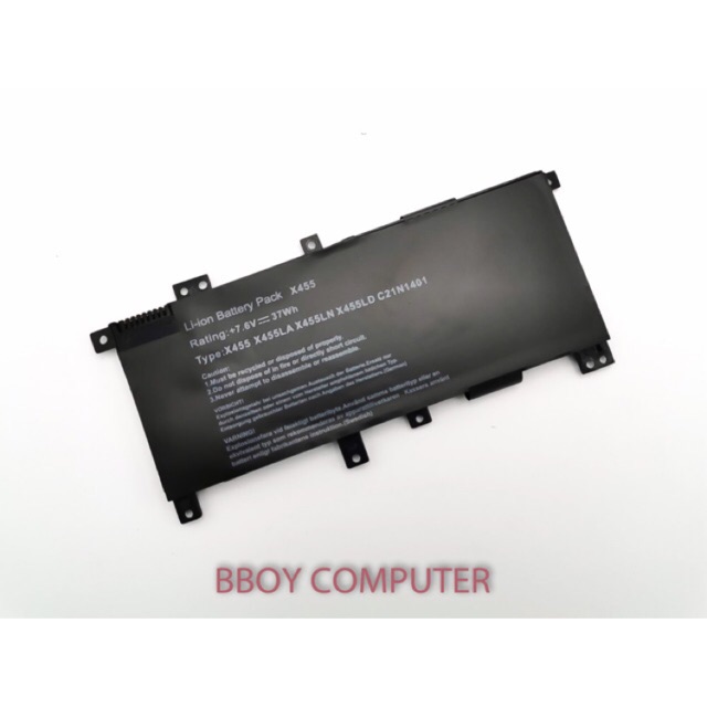 ASUS Battery แบตเตอรี่ ASUS K455 K455L X454L X455 X455LA X455LD X455L ...