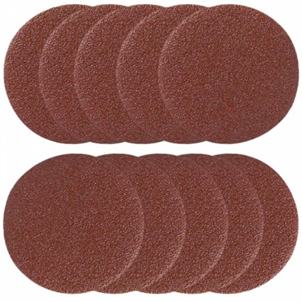 🙏ชุด10แผ่น🙏 กระดาษทรายกลม แบบหลังสักหลาด ขนาด 4" Circular Sandpaper ...