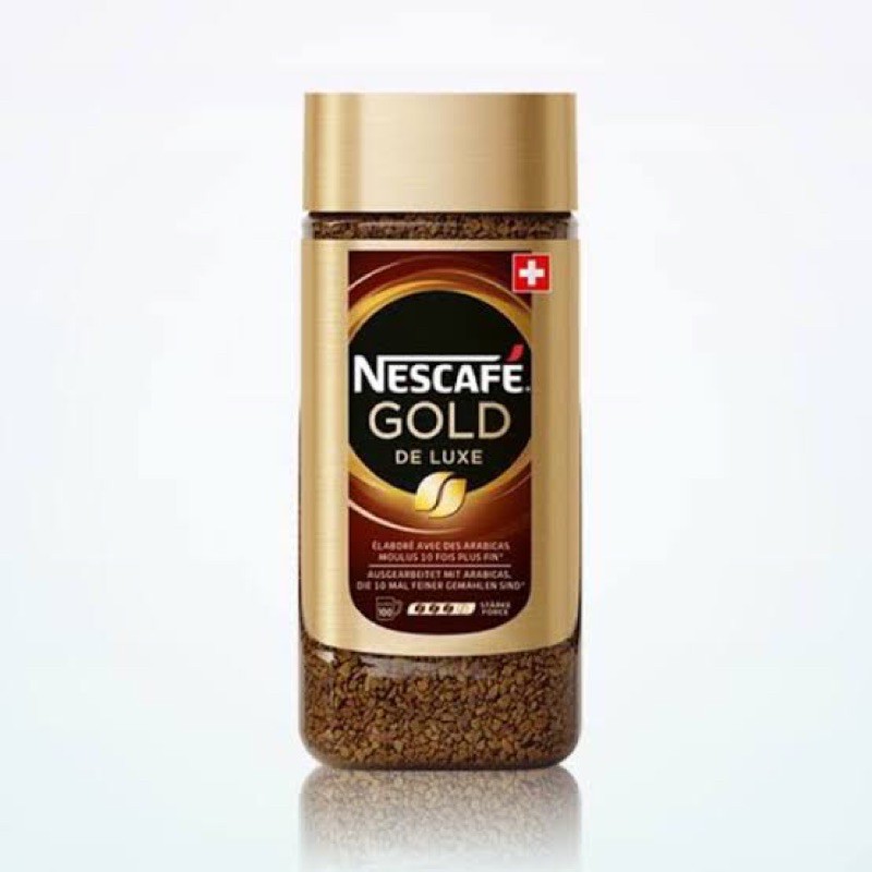 Nescafe gold deluxe swiss 200g | Shopee Thailand