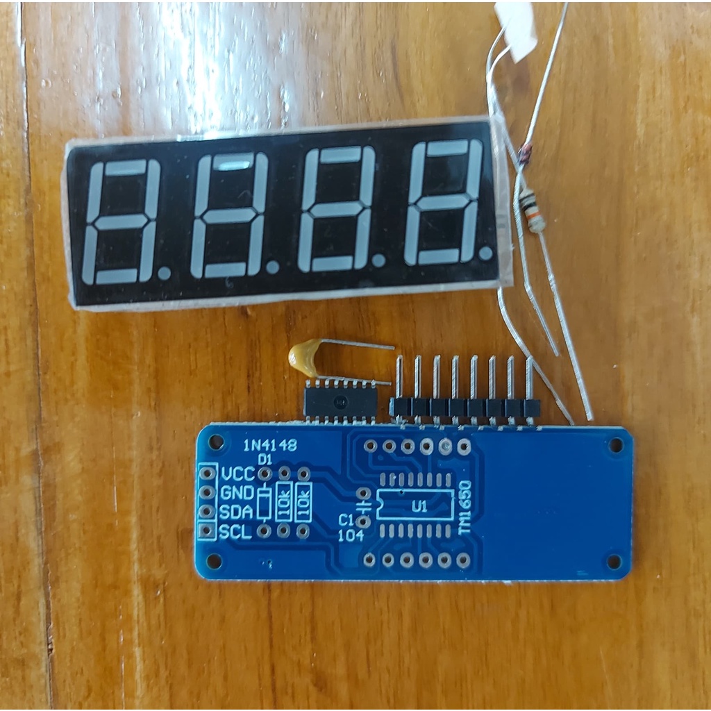 tm1650 7-segment 4digit i2c | Shopee Thailand