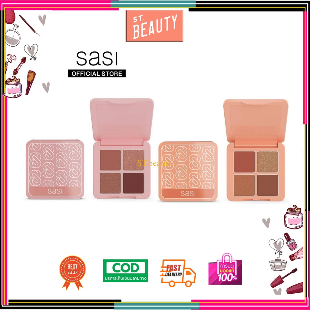 Sasi Girls Can Be Unique Eyeshadow Palette 1.5g ศศิ เกิร์ล แคน บี ยูนิค อายแชโดว์ พาเลท | Shopee ...