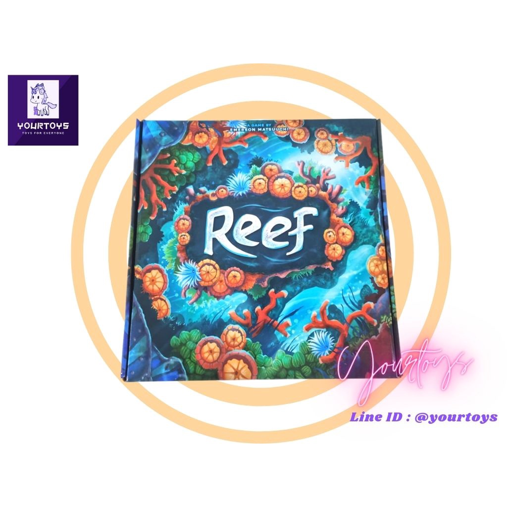 Reef Board Game เกมวางแผน บอร์ดเกม คู่มือภาษาอังกฤษ | Shopee Thailand