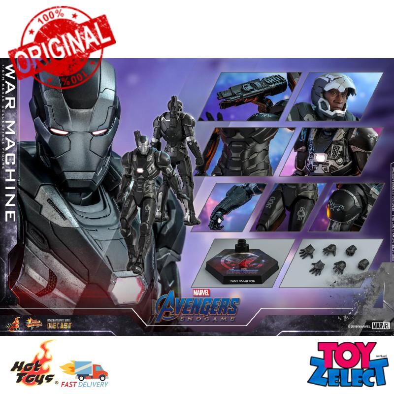 Hot Toys (MMS530D31) - War Machine: Avengers Endgame 1/6 Scale (Diecast ...
