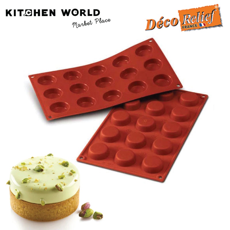 Deco Relief D043 Silicone Mould dia 40 H 13 mm. / พิมพ์ซิลิโคน | Shopee ...