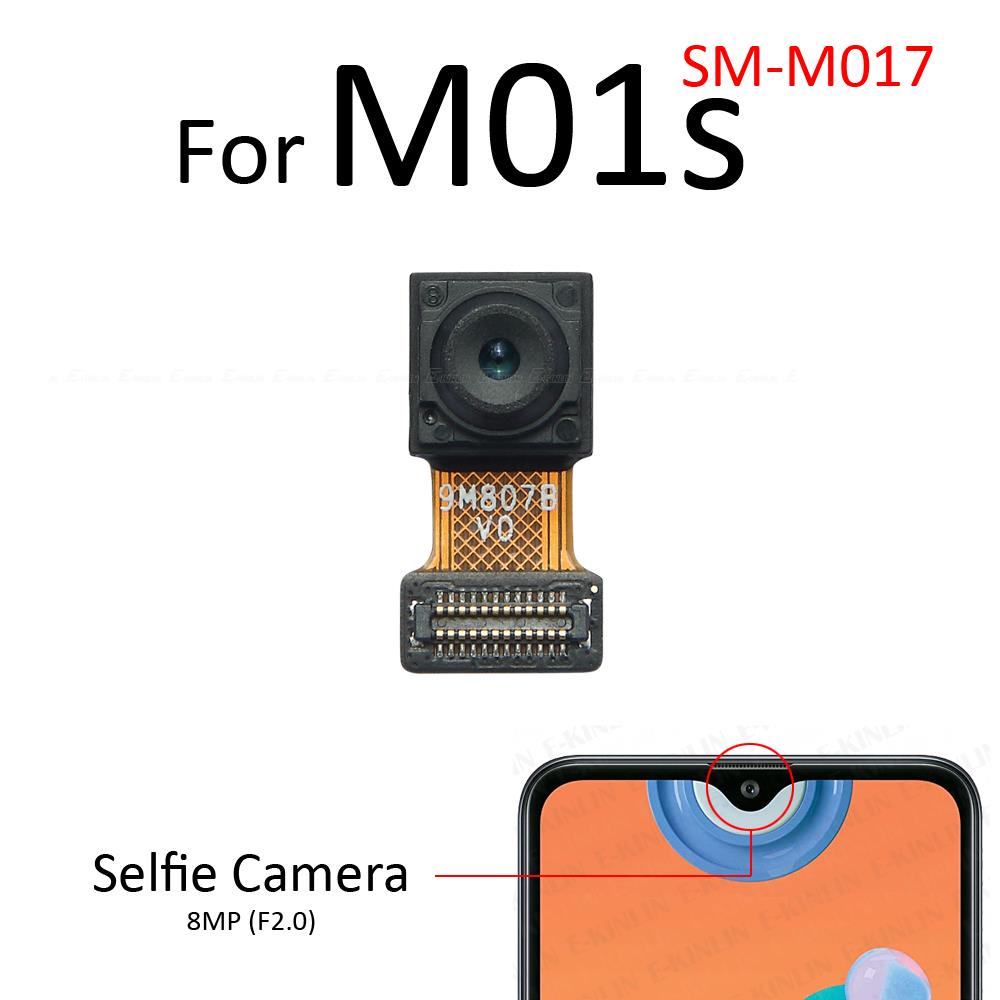 อะไหล่สายแพกล้องเซลฟี่ ด้านหน้า และด้านหลัง สําหรับ Samsung Galaxy M01s ...