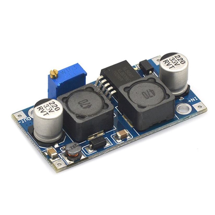 โมดูลปรับแรงดันขึ้นและลง 3A(MAX)Step Up and Step Down Converter Mudule ...