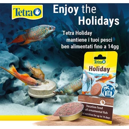 Tetra holiday 30g. 14Days อาหารปลาเล็ก ชนิดเจล 30กรัม เต็ดตร้า ฮอลิเดย์ ...