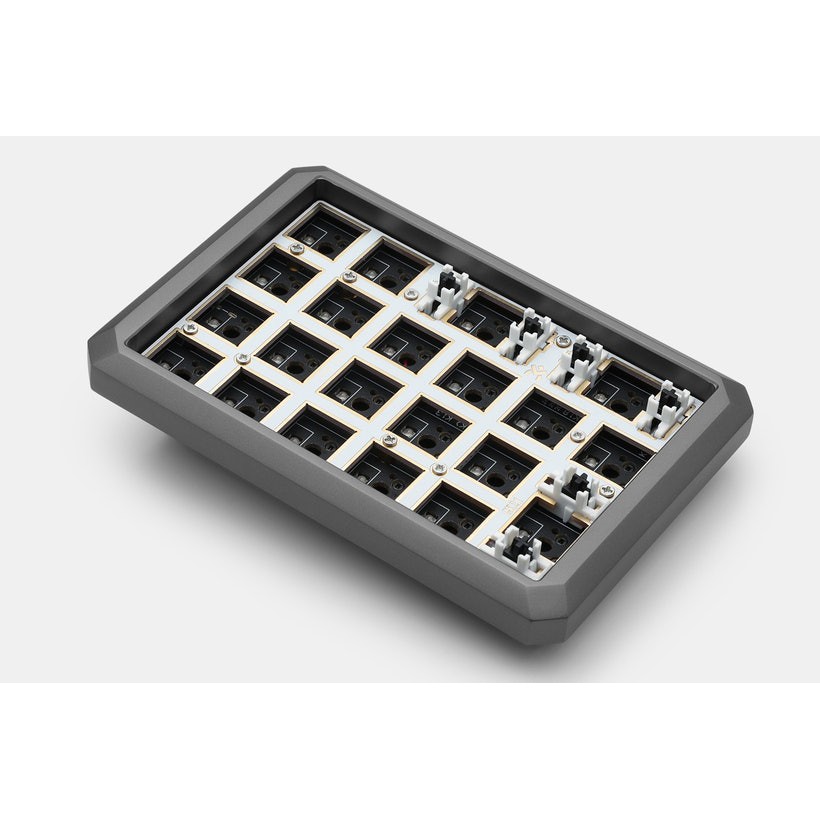 คีย์บอร์ด Skyloong Numpad GK21S GK21 RGB สีเทา สีม่วง เคสอลูมิเนียม ...