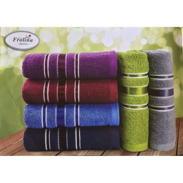 ผ้าเช็ดตัว frolina ขนาด 30 × 60 นิ้ว ผ้าขนหนู ผืนใหญ่ ราคาถูก | Shopee ...