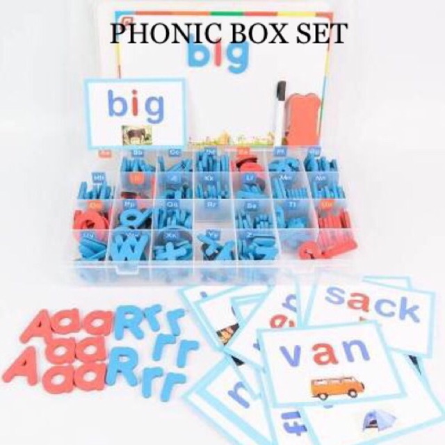 Phonic box setสื่อการสอนโฟนิก | Shopee Thailand