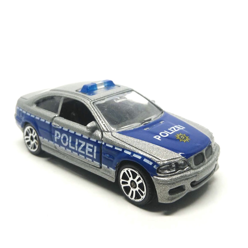 Majorette BMW M3 - Polizei - with Light Bar - Silver Color /Wheels D5S ...