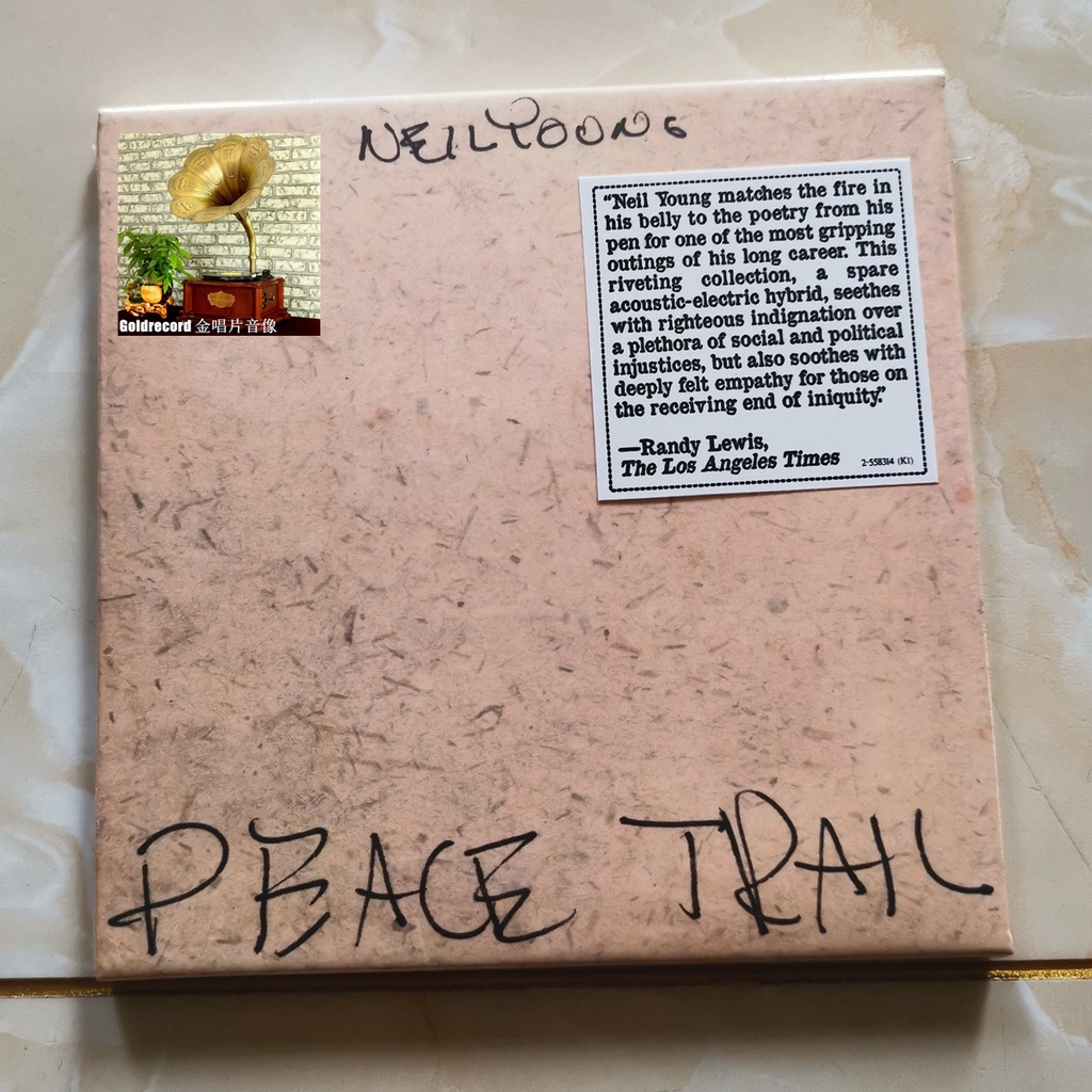 แผ่น CD อัลบั้มใหม่ Neil Young Peace Trail | Shopee Thailand