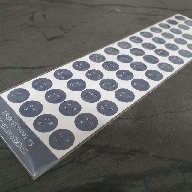 ﹉Logitech K380/MX Key/Original Xiaomi/MOFii Sticker สติ๊กเกอร์ Keyboard ...