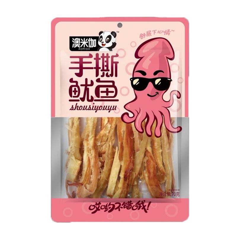 Fasimiyu 70g/bag ปลาหมึกแห้งรสเผ็ด หมึกย่างถ่าน ขนมขบเคี้ยวทะเล ปลาหมึกฝอย ขนมแพ็ค | Shopee Thailand