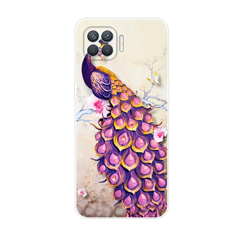 เคส OPPO F17 Pro Reno 4 Lite OPPO A93 แฟชั่น Soft Cover TPU Case เค ...