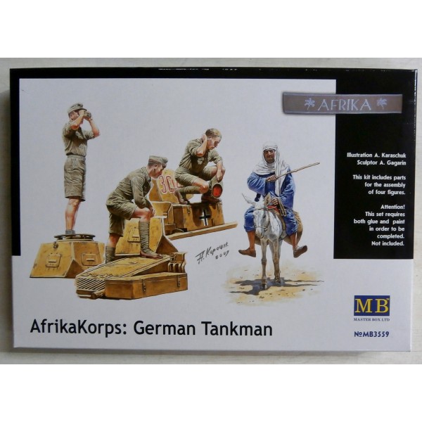 ฟิกเกอร์โมเดล Figure Model 1/35 Master Box MB3559 Deutsches Afrika ...