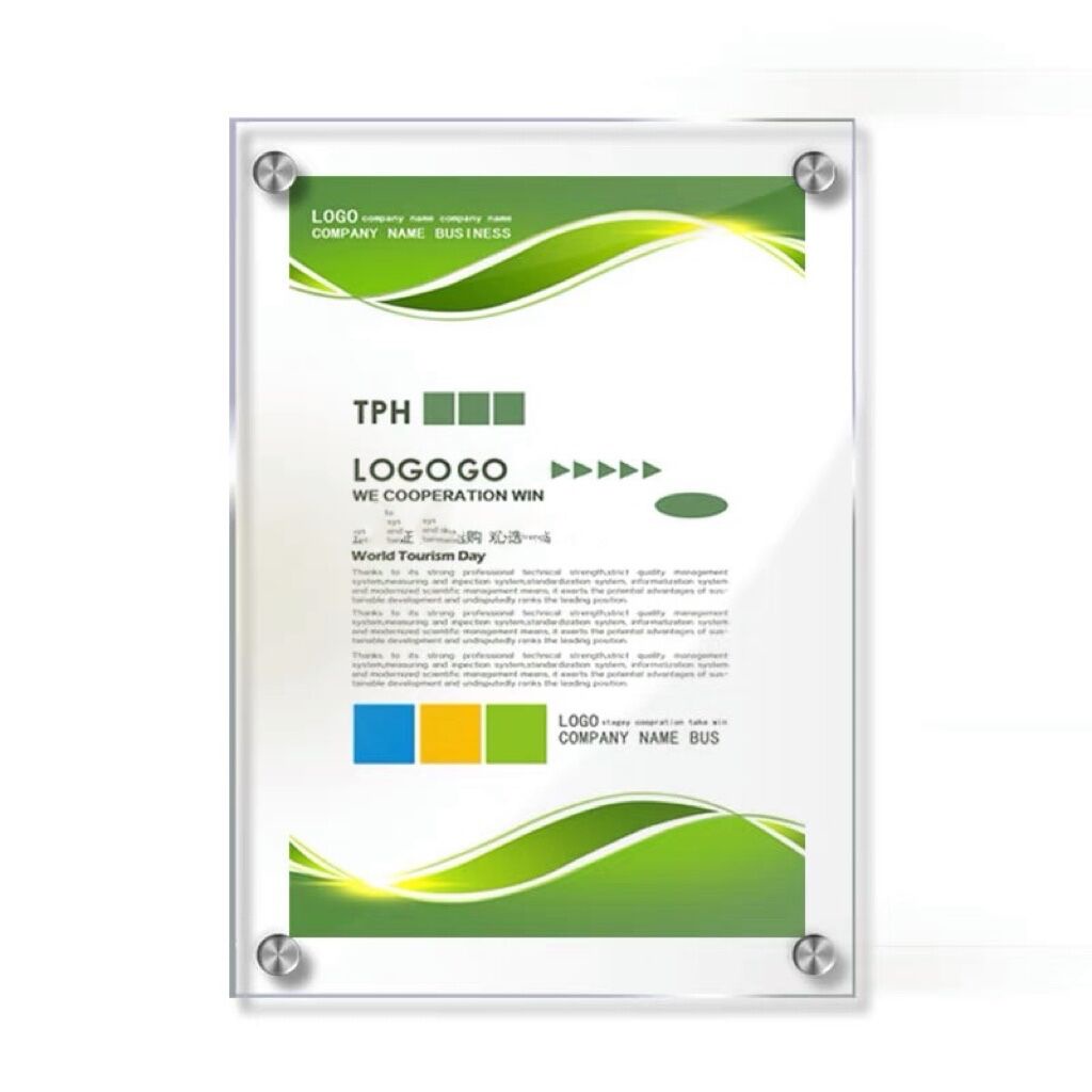 ป้ายอะคริลิค กรอบรูปอะคริลิค ป้ายรูปอะคริลิค ติดผนัง อะคริลิคใส ขนาดที ...