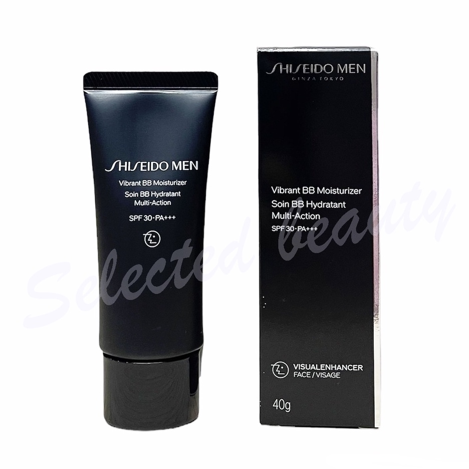 Shiseido Men Vibrant BB Moisturizer SPF 30 PA+++ 40g บีบี (ผลิต 2023) มอยเจอร์ไรเซอร์ สูตรสำหรับ ...