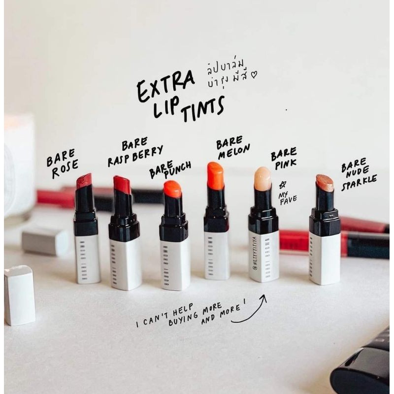 บ๊อบบี้ บราวน์ Extra Lip Tint - # Bare Claret | Shopee Thailand
