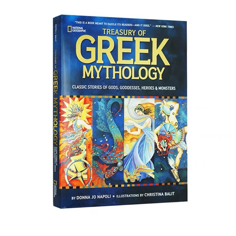 National Geographic Greek Mythology Children's English Mythical Story ...