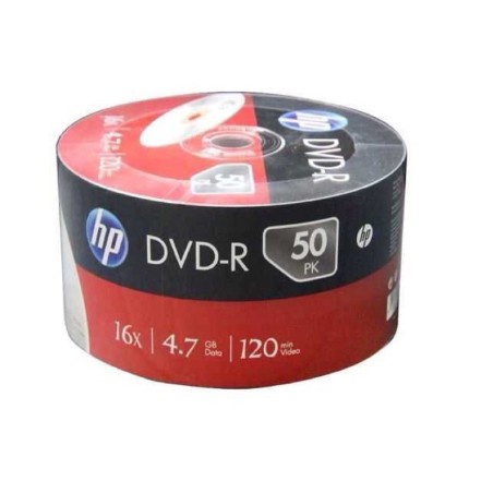 HP แผ่นดีวีดี DVD-R 4.7Gb 16X (แพ็ค 50แผ่น)ออกใบกำกับภาษีได้ | Shopee Thailand