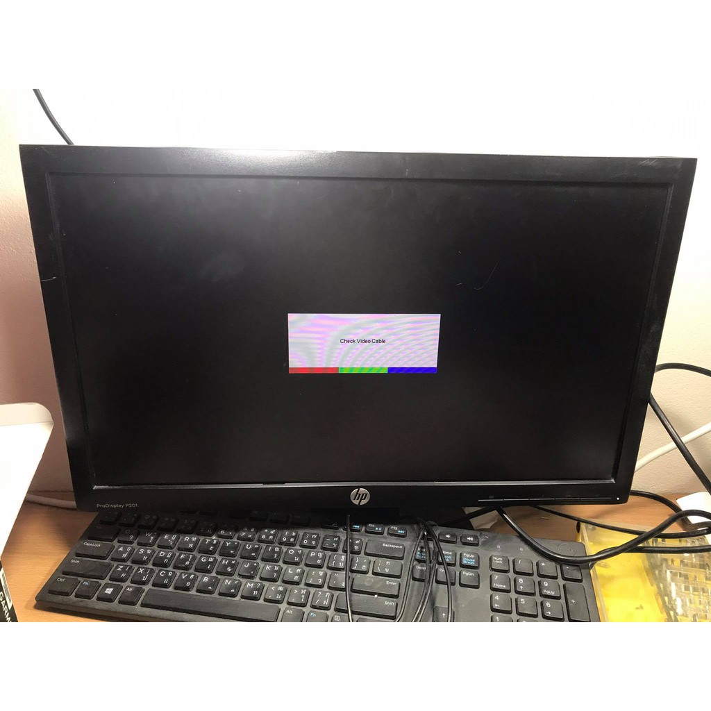 จอ 20 นิ้ว HP ProDisplay P201 20-inch LED Backlit Monitor มือ2 ใช้งาน ...