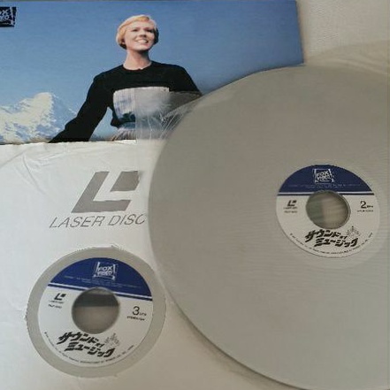 ของสะสม แผ่นหนัง laser disc the sound of music | Shopee Thailand