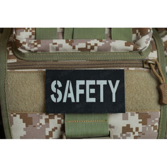 Infrared Reflective SAFETY Patch Fastener Safety Patch Firefighter ...