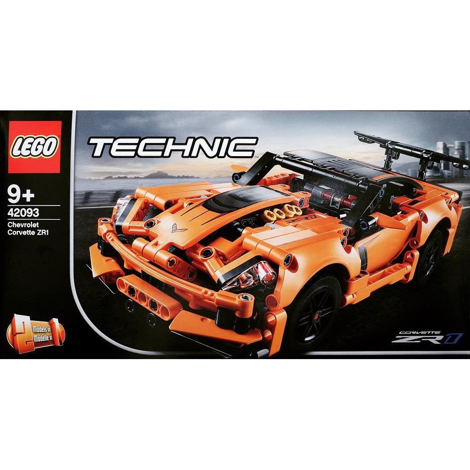 LEGO 42093 TECHNIC Chevrolet Corvette ZR1 ( เลโก้แท้ ) | Shopee Thailand