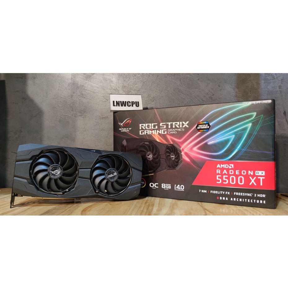 การ์ดจอ ROG RX5500XT 8GB | Shopee Thailand