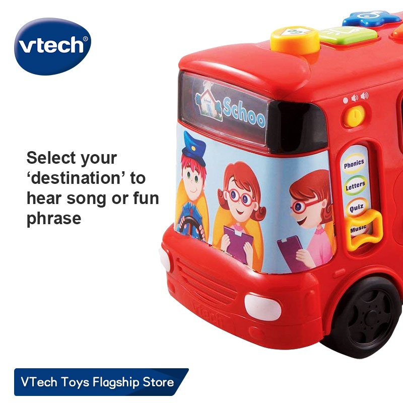VTech Playtime Bus with phonics รถบัสของเล่น ภาษาอังกฤษ เพื่อการเรียน ...
