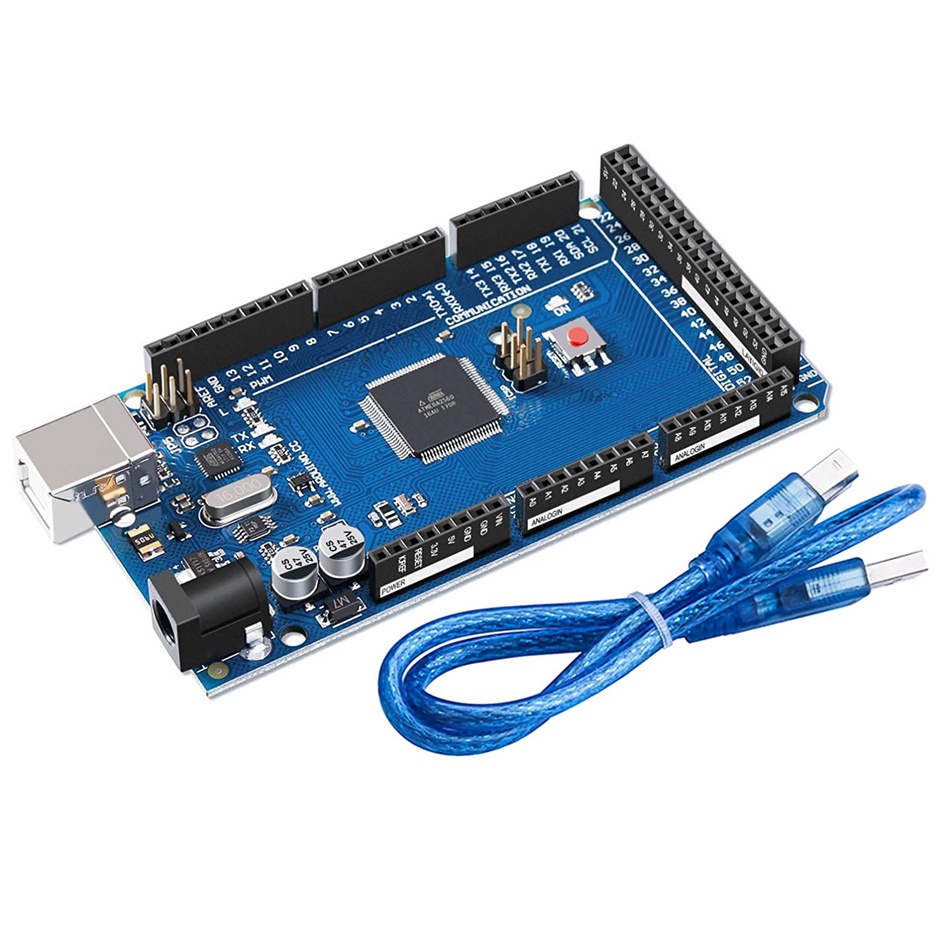 MEGA2560 MEGA 2560 R3 ATmega2560-16AU CH340G AVR USB Board Development ...