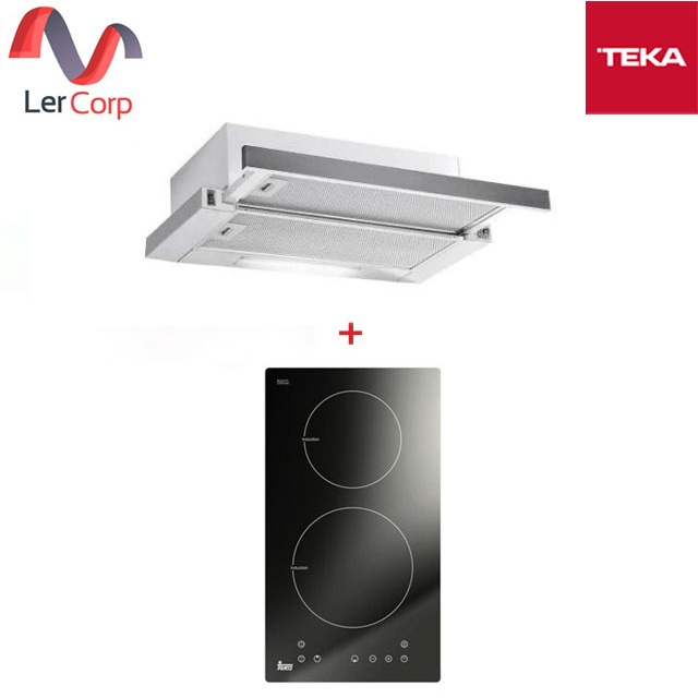 (TEKA) เครื่องดูดควัน รุ่น EL 60 + เตาระบบ induction 2 หัวเตา รุ่น IBS ...